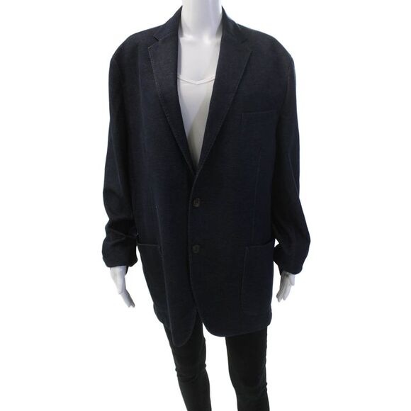 Eleventy | Jackets & Coats | Eleventy Womens Cotton Two Button Pocketed ...